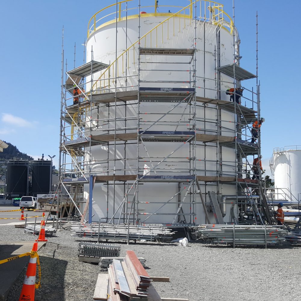 Oil & Gas - Upright Scaffolding